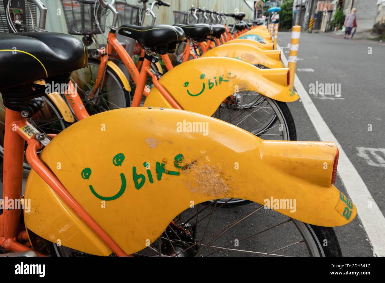 Taiwan Ubike system Stock Photo - Alamy
