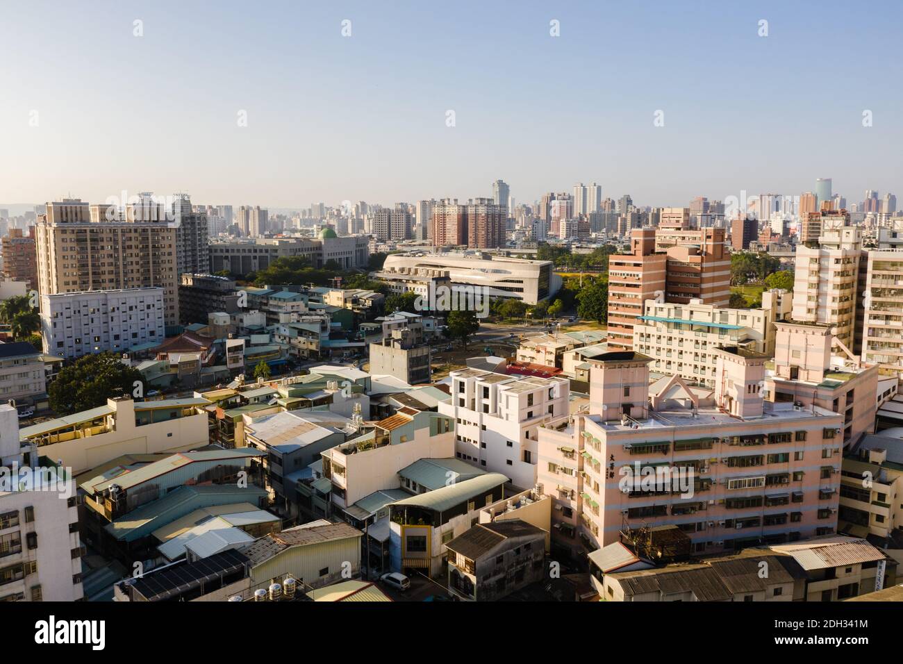 Cityscape of Taichung city Stock Photo - Alamy