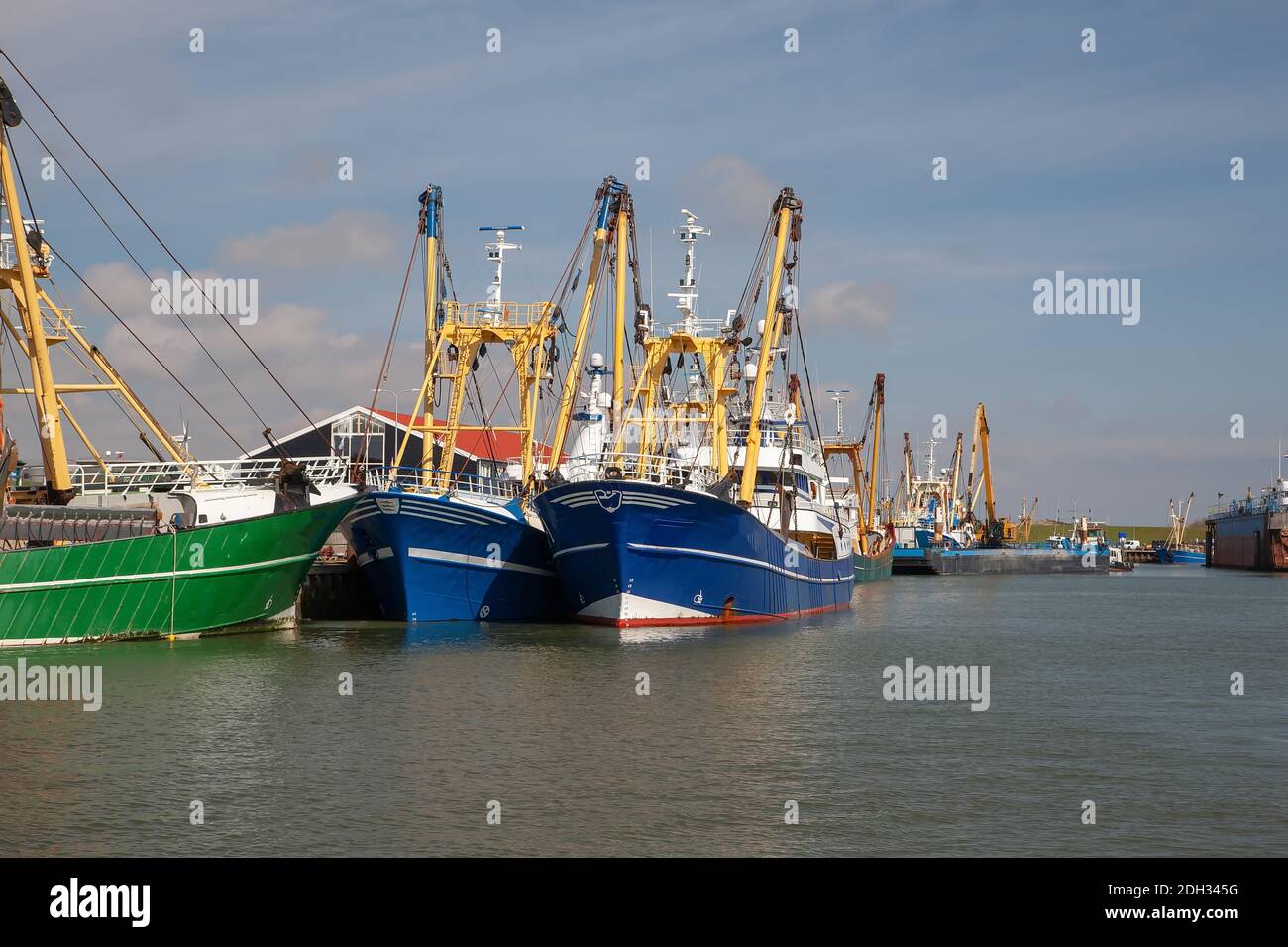 At the port in the Netherlands Stock Photo - Alamy