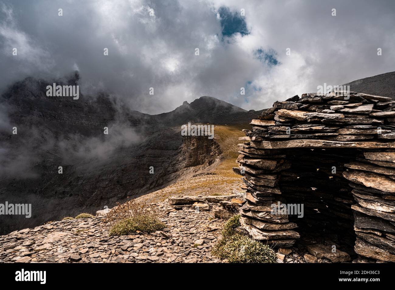 Mountain Olympus in Greece. Apline scenery Stock Photo - Alamy