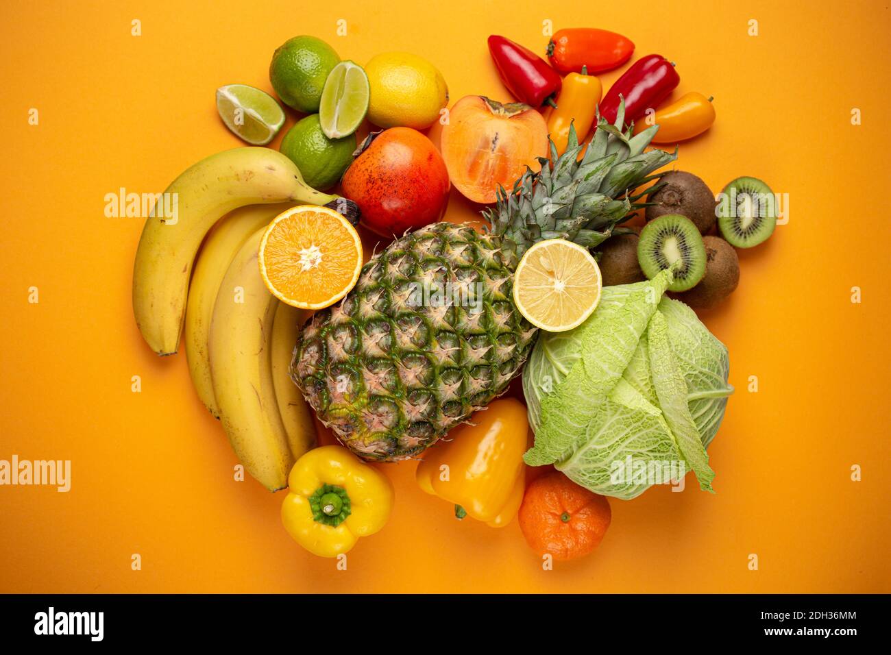 Vitamin C food Stock Photo - Alamy