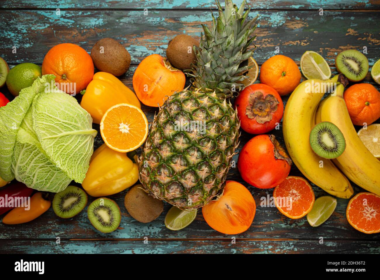 Vitamin C food Stock Photo - Alamy