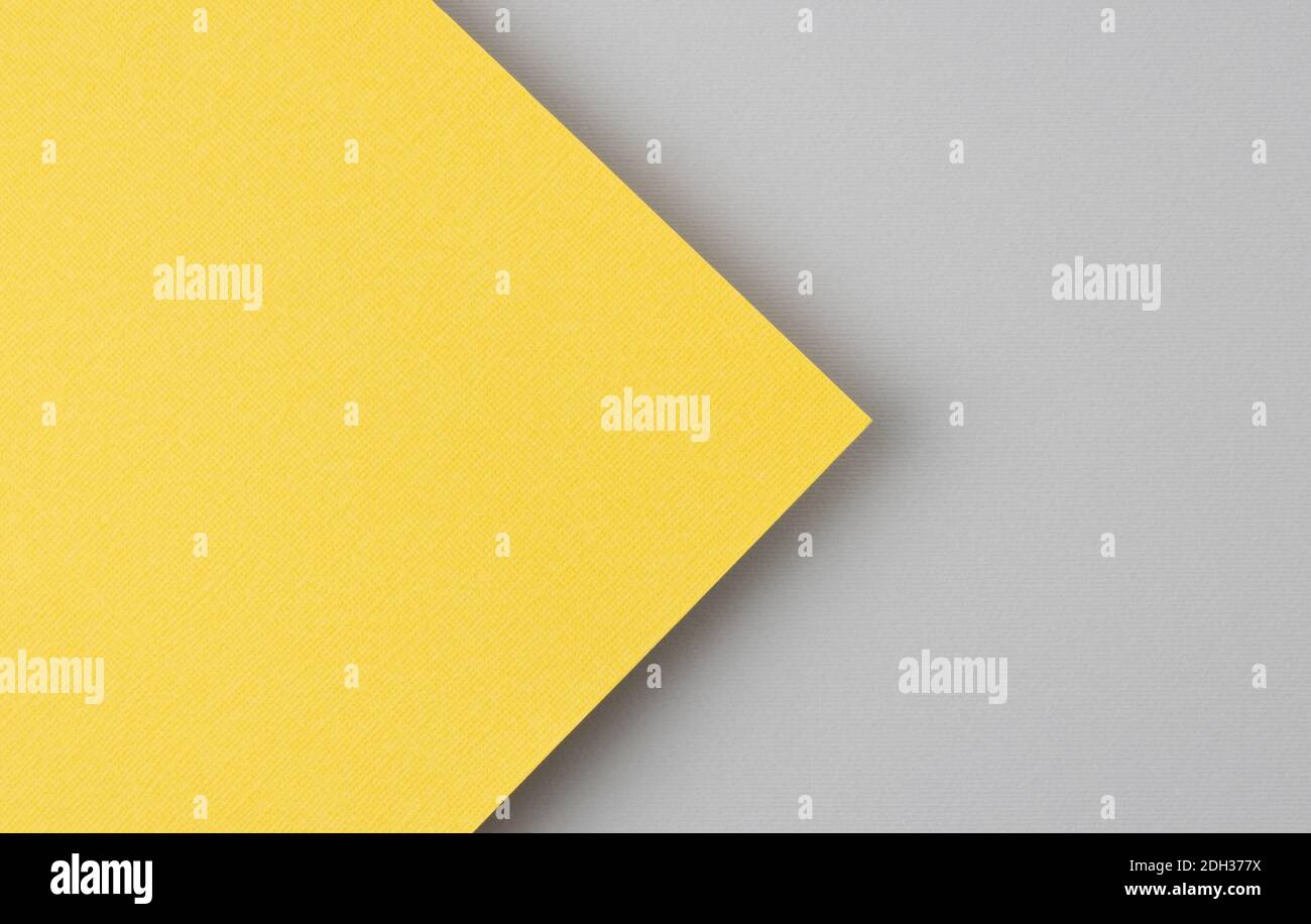 Bright yellow paper real texture background Stock Photo - Alamy