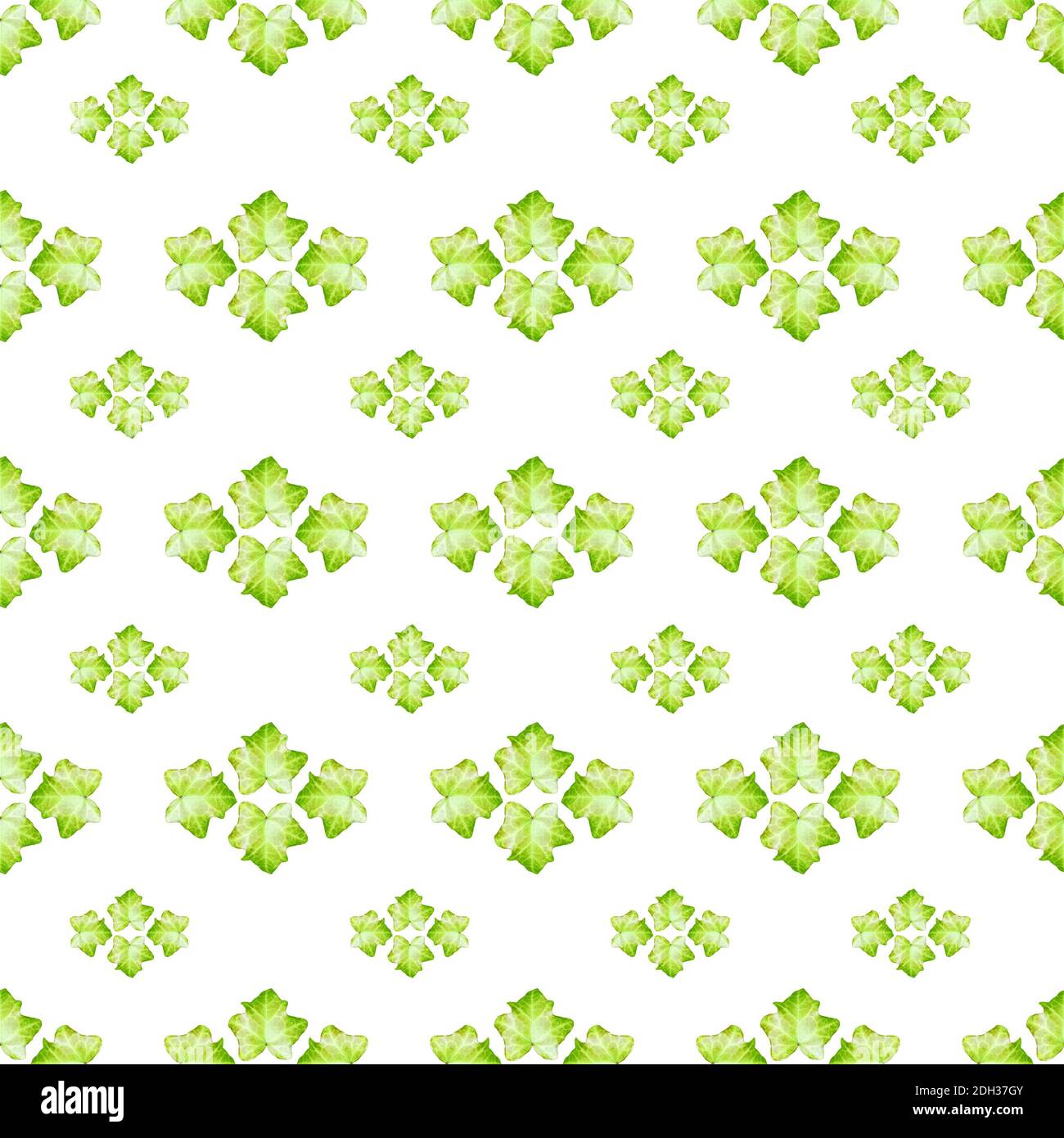 Leaves Motif Seamless Pattern Design Stock Photo - Alamy