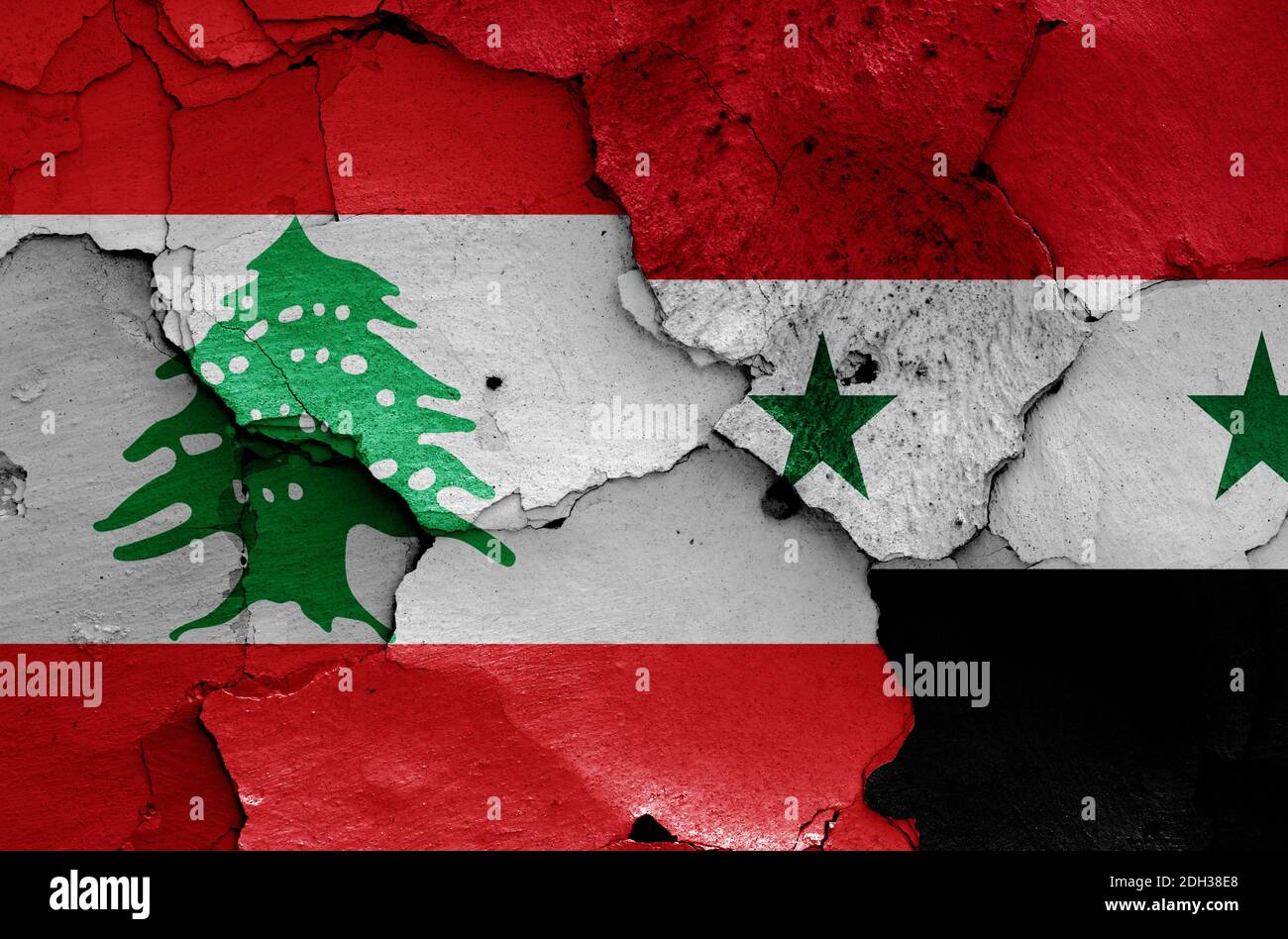Syria lebanon flag hi-res stock photography and images - Alamy