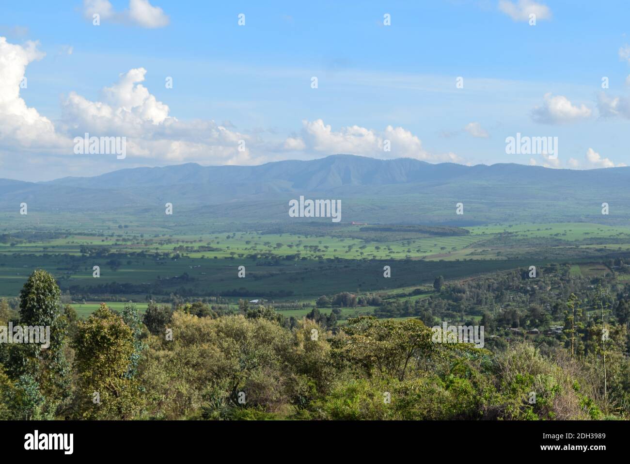 Scenic mountain landscapes in rural Kenya Stock Photo - Alamy
