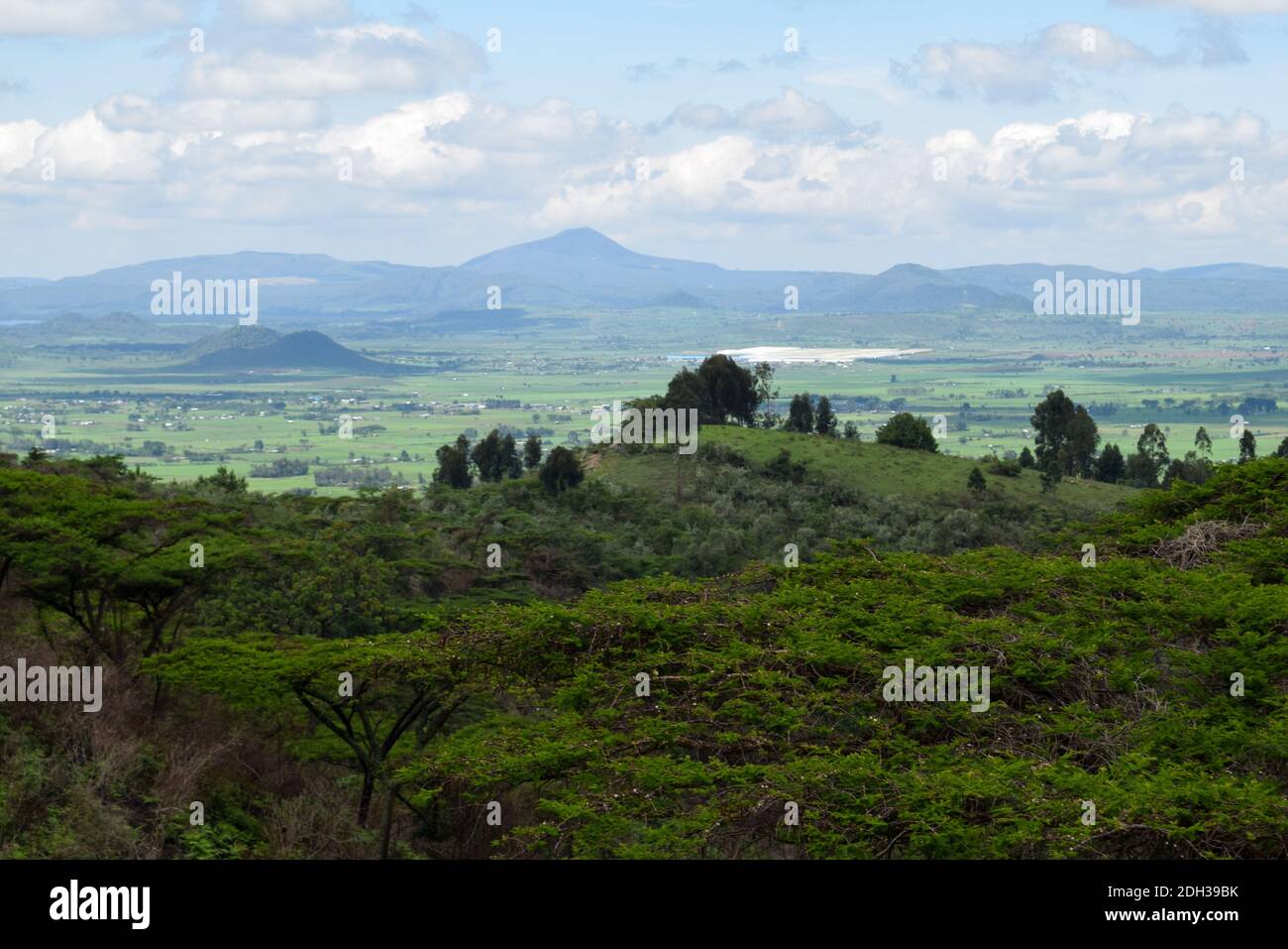 Scenic mountain landscapes in rural Kenya Stock Photo - Alamy