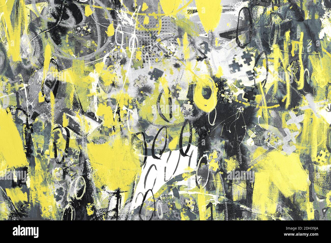 Hand drawn modern Multi Colored mixed media art canvas Stock Photo - Alamy