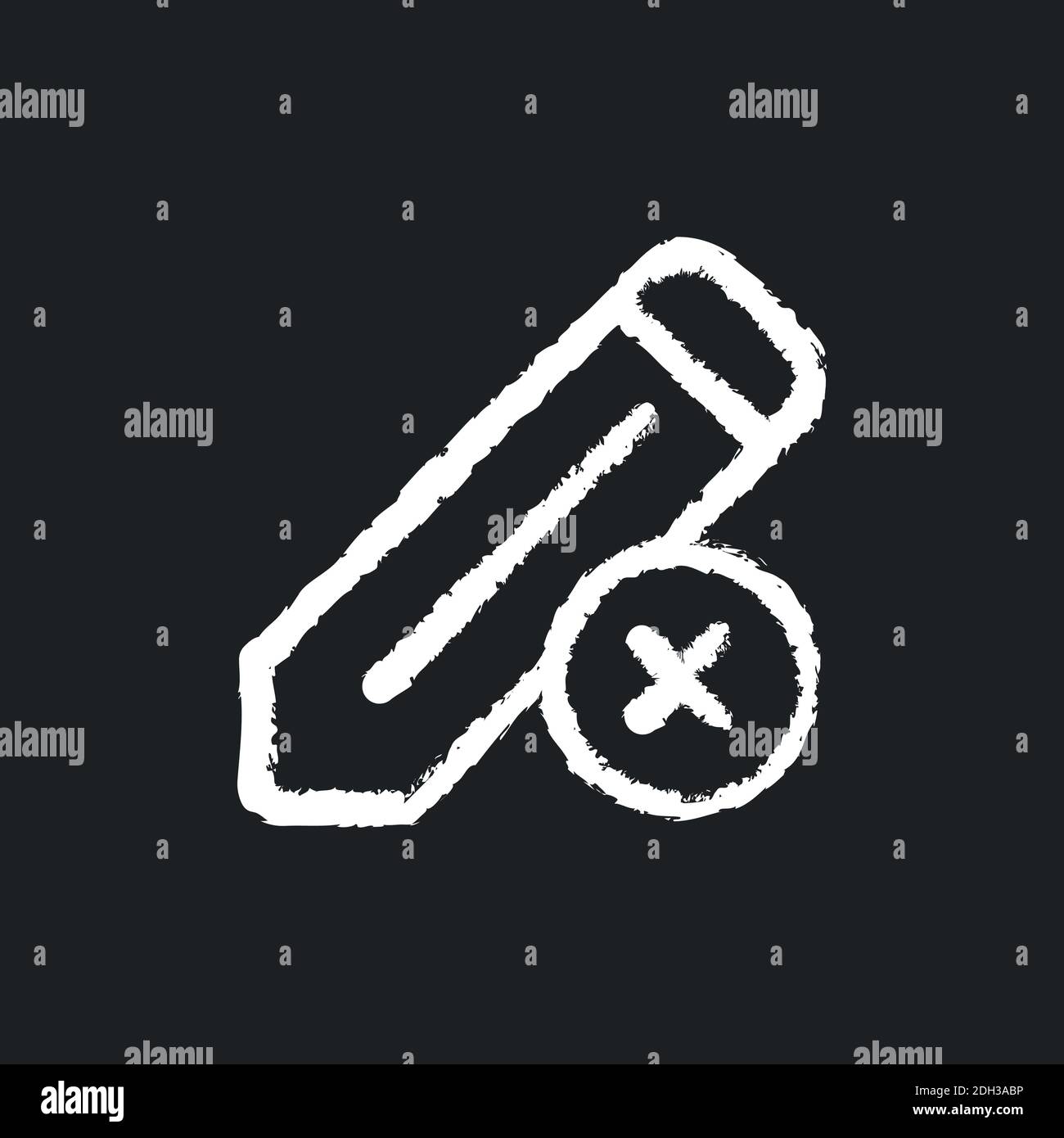 Blackboard eraser icon on Stock Vector Images - Alamy