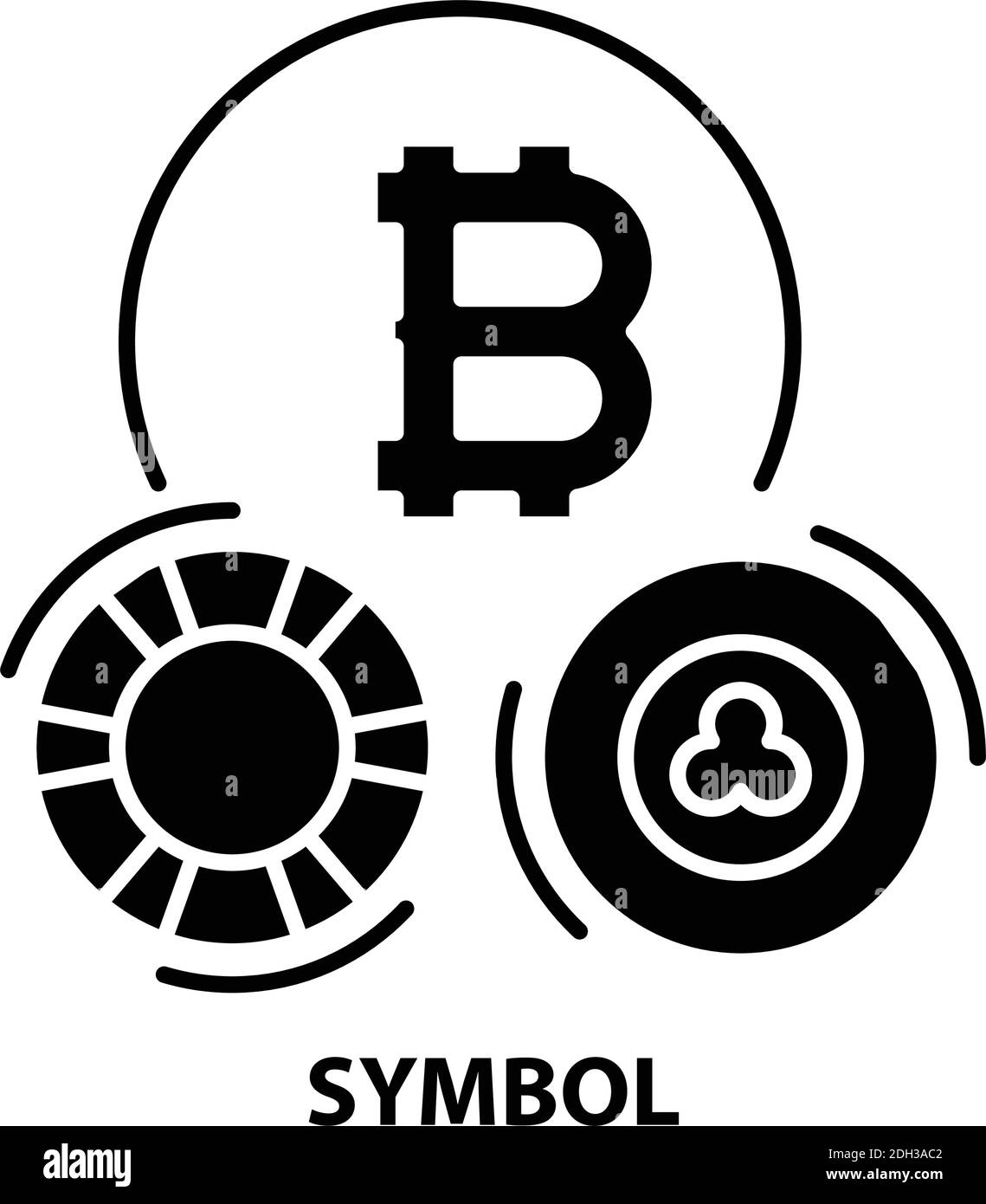 symbol icon, black vector sign with editable strokes, concept ...