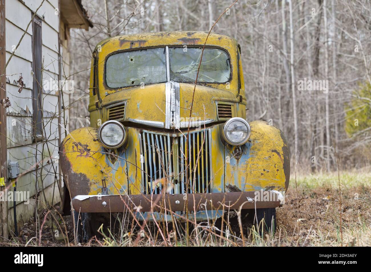 Old field abandoned hi-res stock photography and images - Alamy