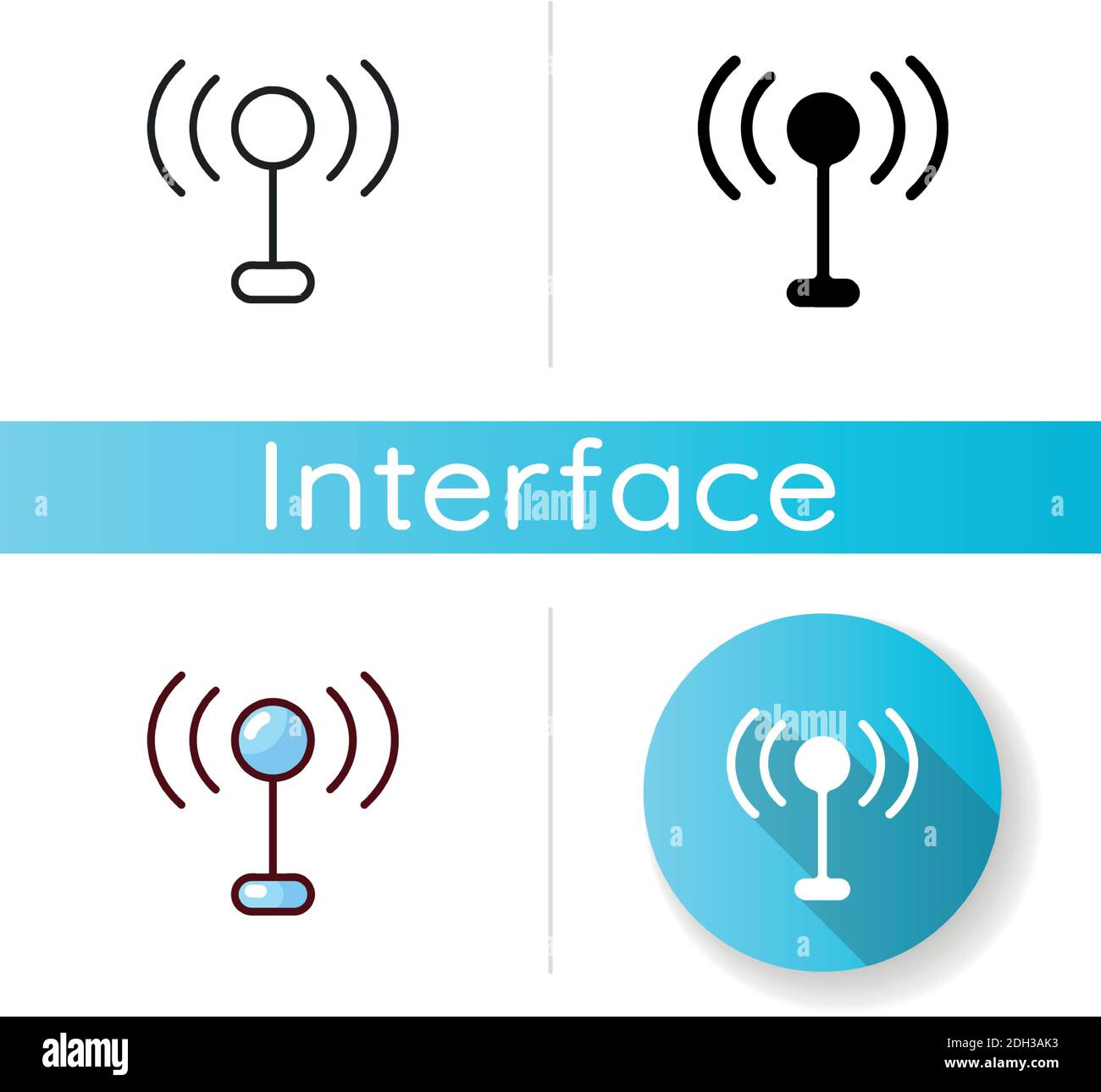 Mobile networks app icon Stock Vector Image & Art - Alamy