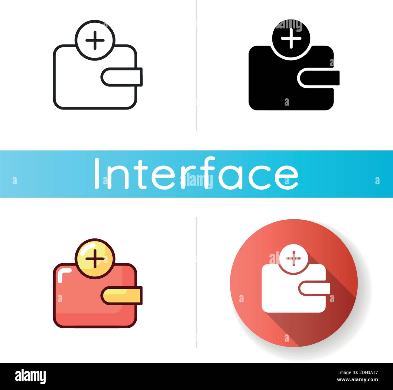 Budget tracking illustration set Stock Vector Images - Alamy