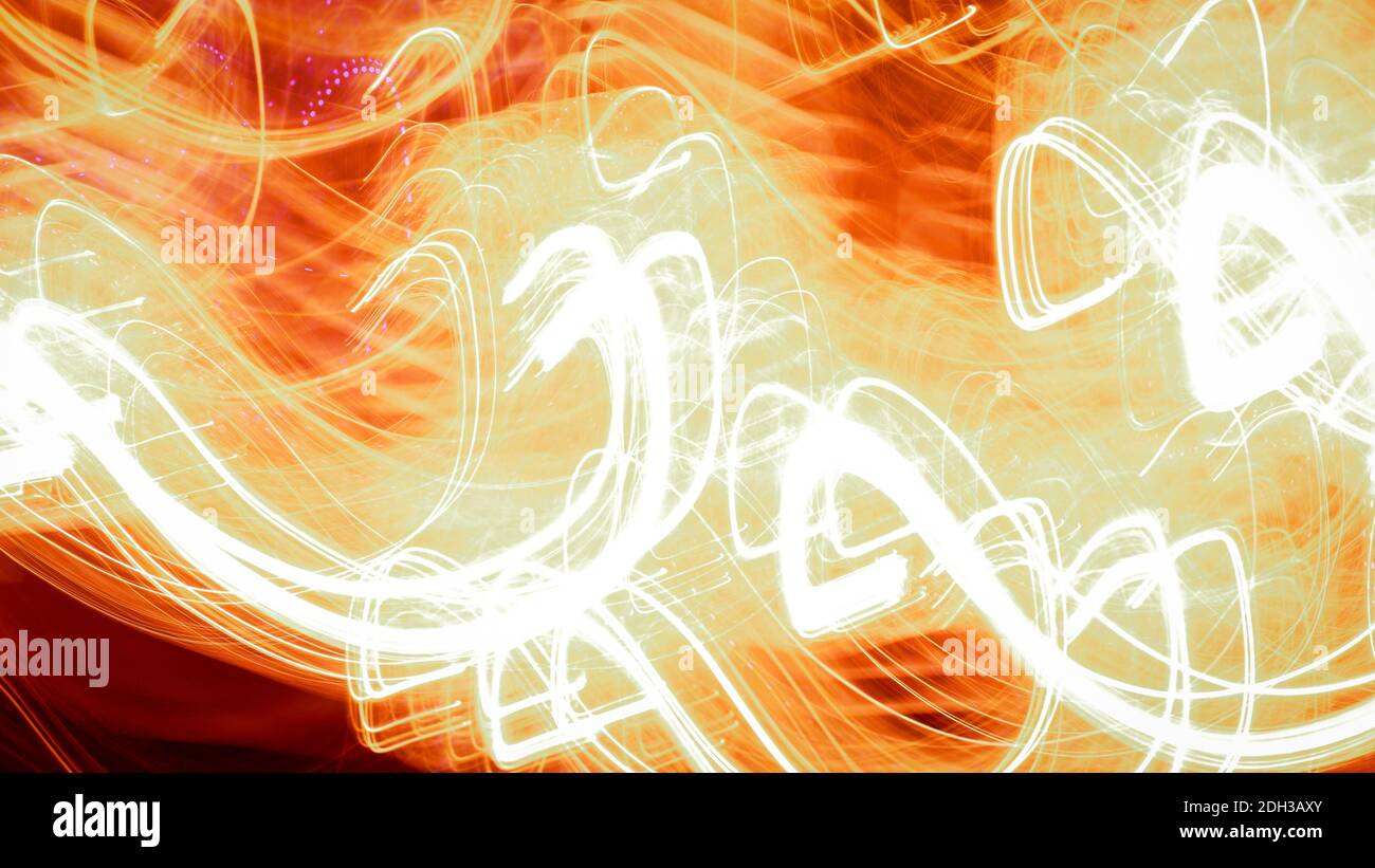 Incredibly beautiful game of lights Stock Photo - Alamy