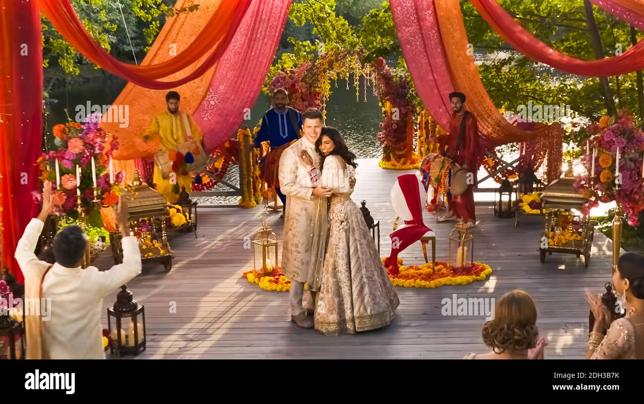 USA. Pallavi Sharda and Colin Jost in a scene from the ©Warner Bros new ...