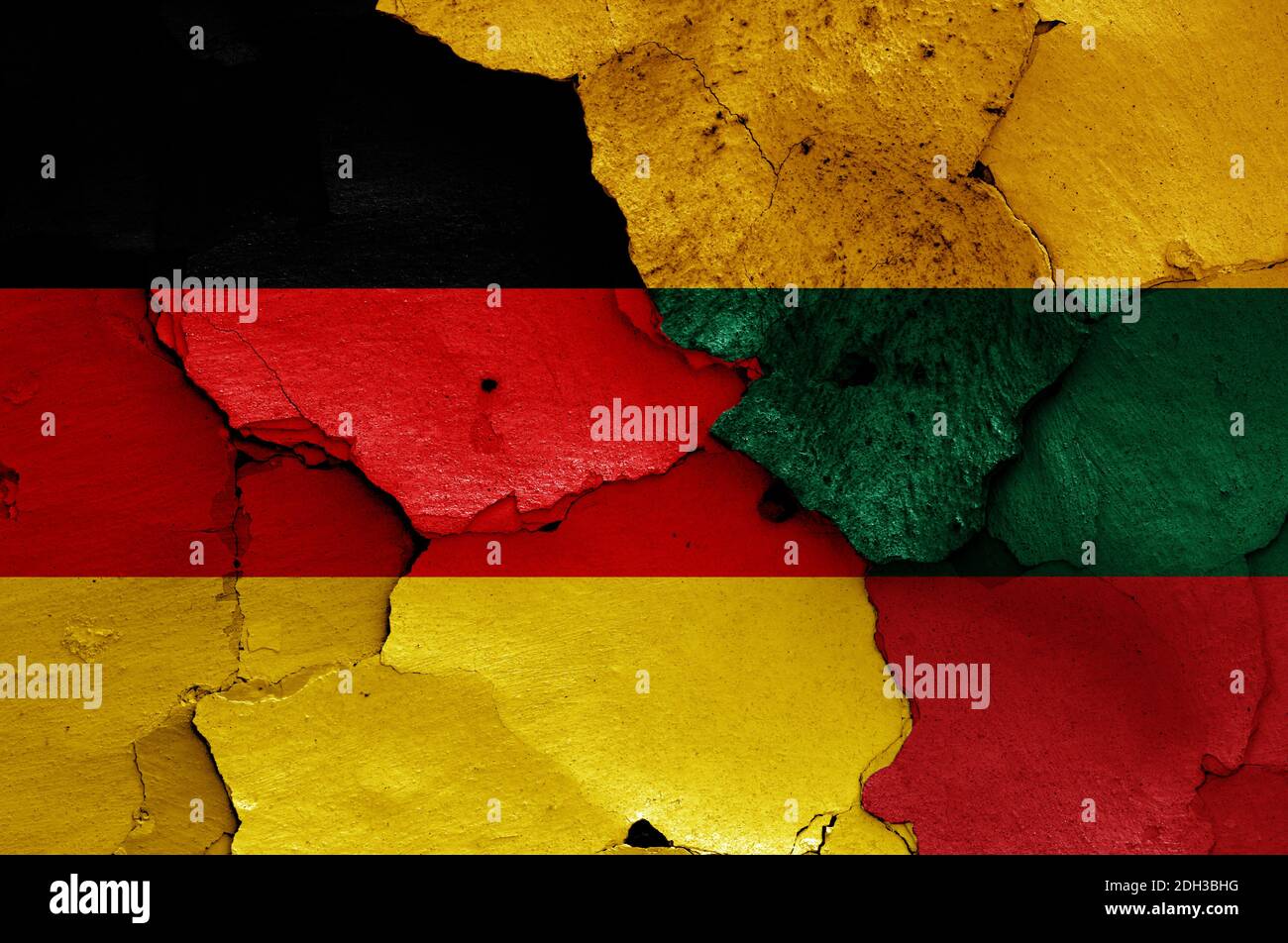 Lithuania germany flag hi-res stock photography and images - Alamy