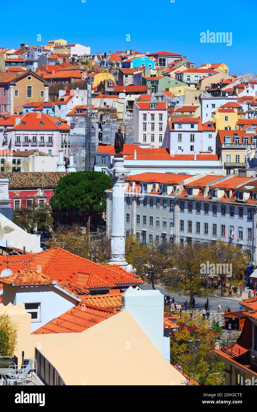 Lisbon, Portugal panoramic view Stock Photo - Alamy
