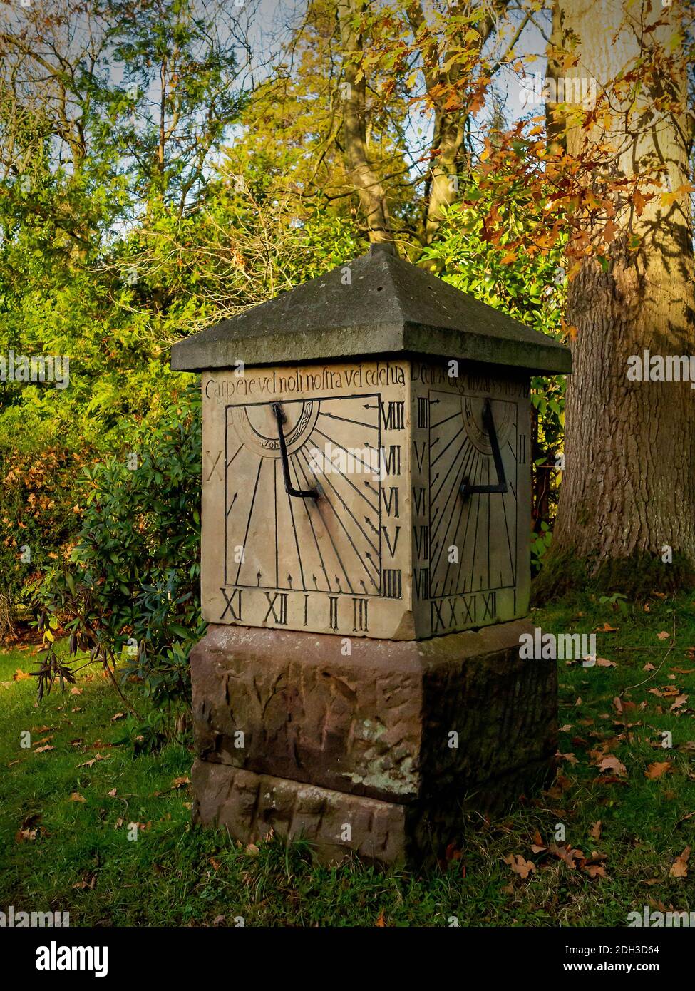 Sundial as a memorial to 1717 shipwreck at the entrance to St. Lawrence ...