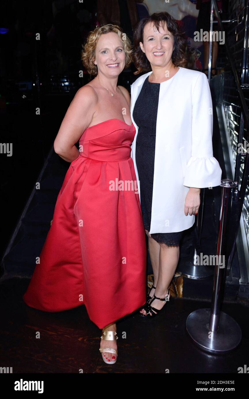 Isabelle Weil et Anne Roumanoff participent au Red Defile organise par ...