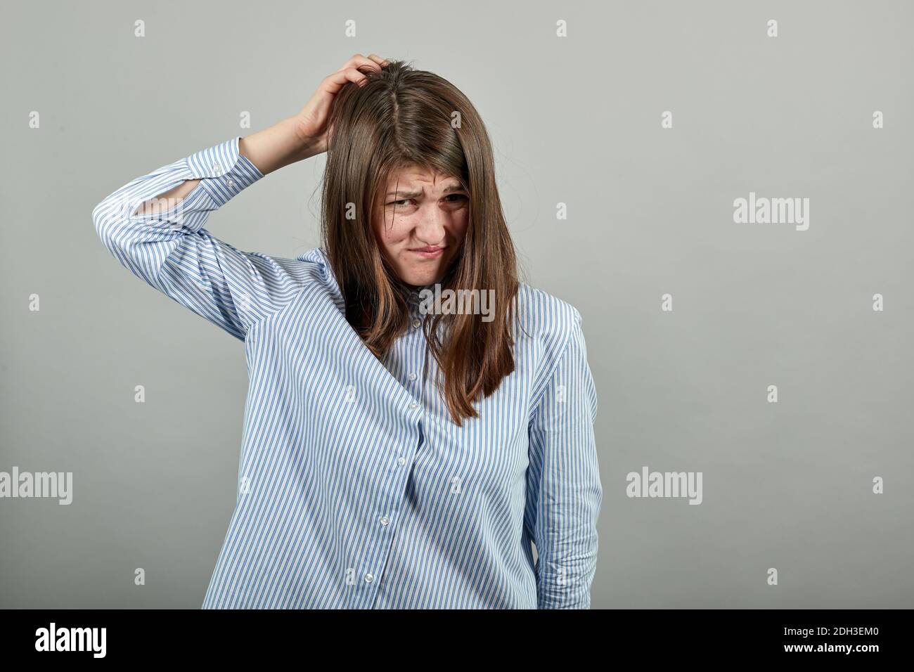 Absent minded girl hi-res stock photography and images - Alamy