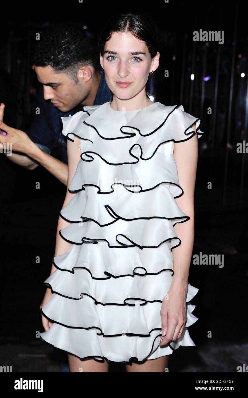 Helene Kuhn attending the Azzaro 2017/18 Fall Winter Haute Couture show ...