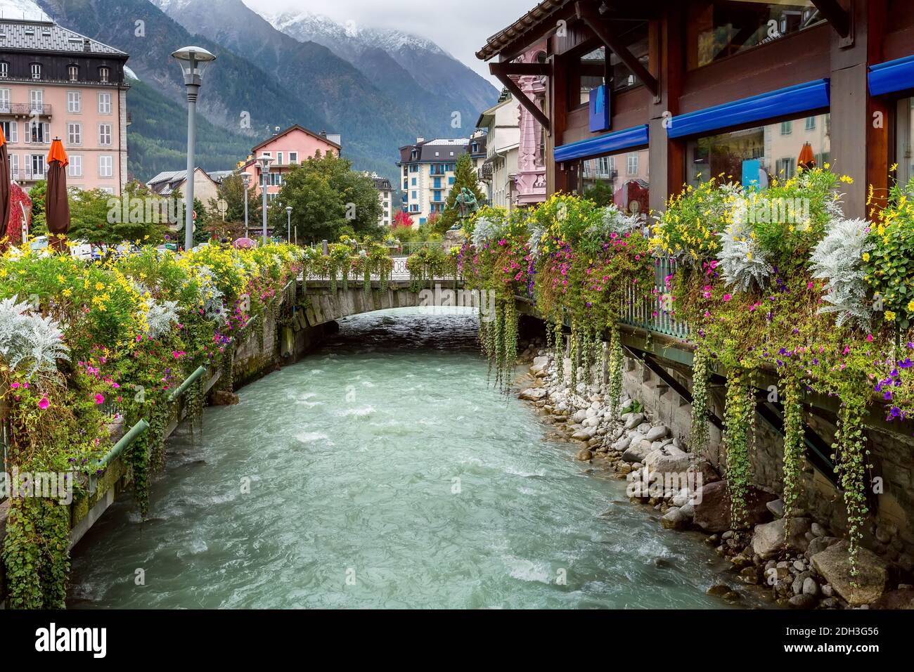 Arve river chamonix hi-res stock photography and images - Alamy