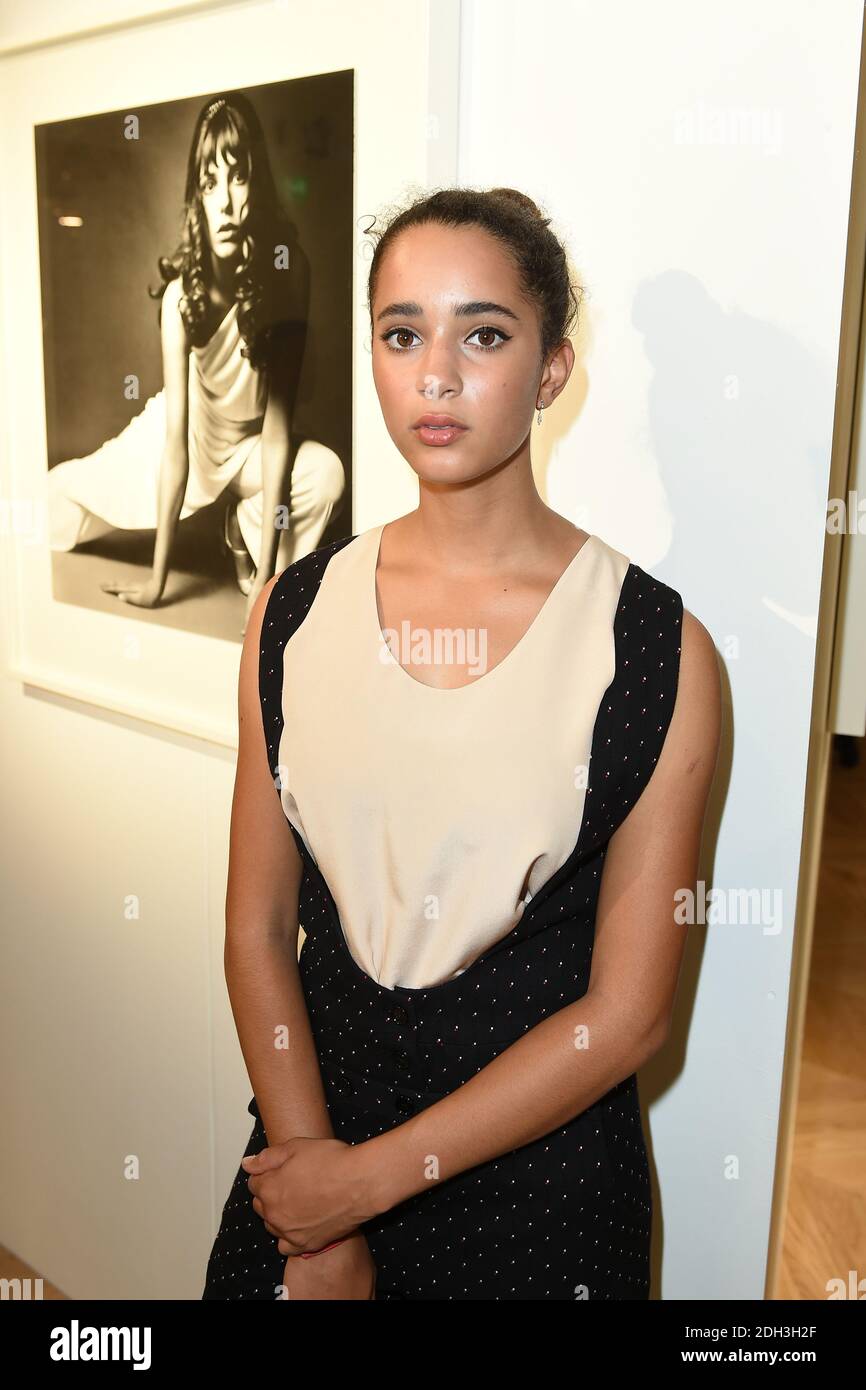 Iman Perez attends Guy Bourdin inaugural exhibition and unveiling of ...