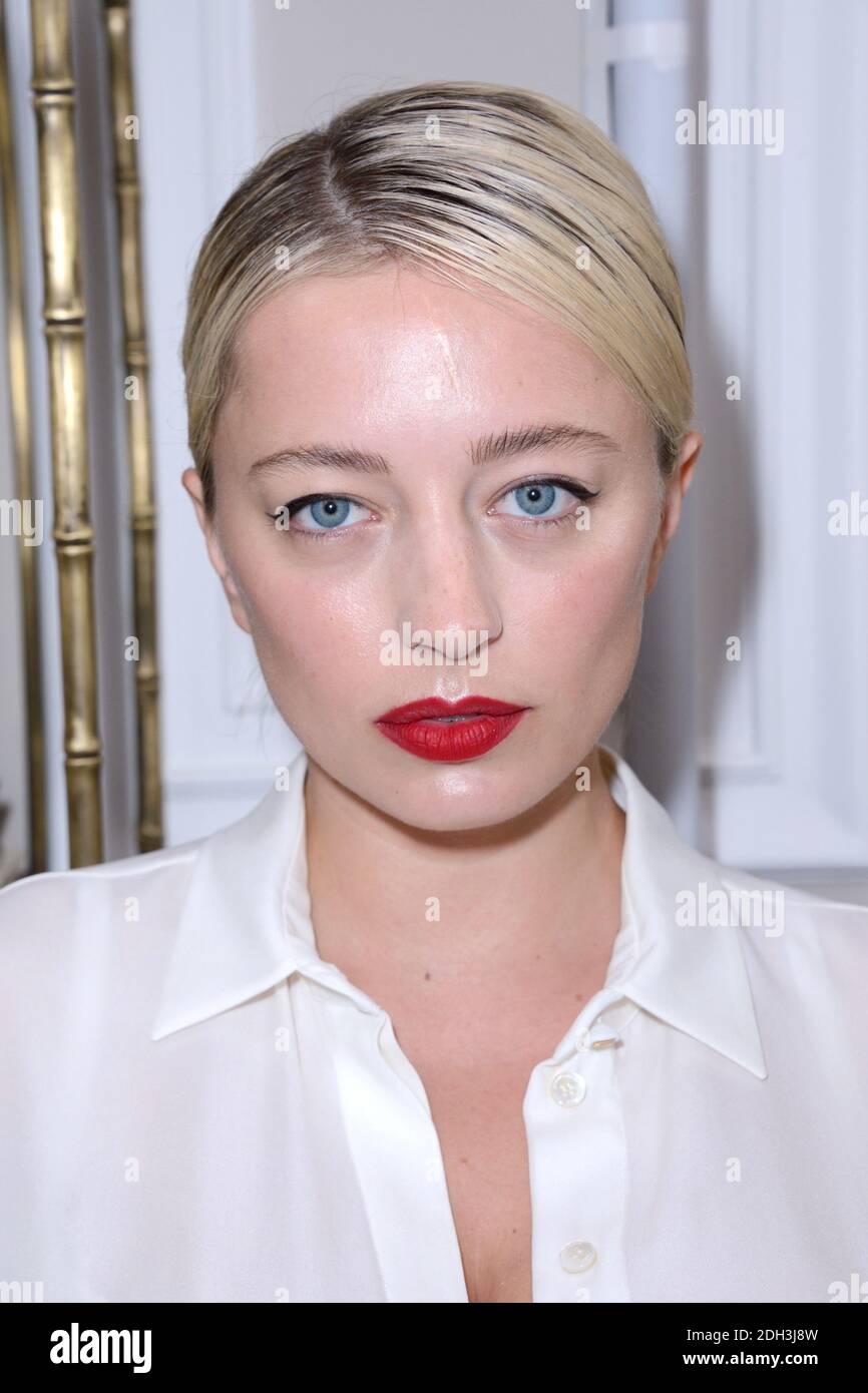 Caroline Vreeland attending the Schiaparelli 2017/18 Fall Winter Haute ...