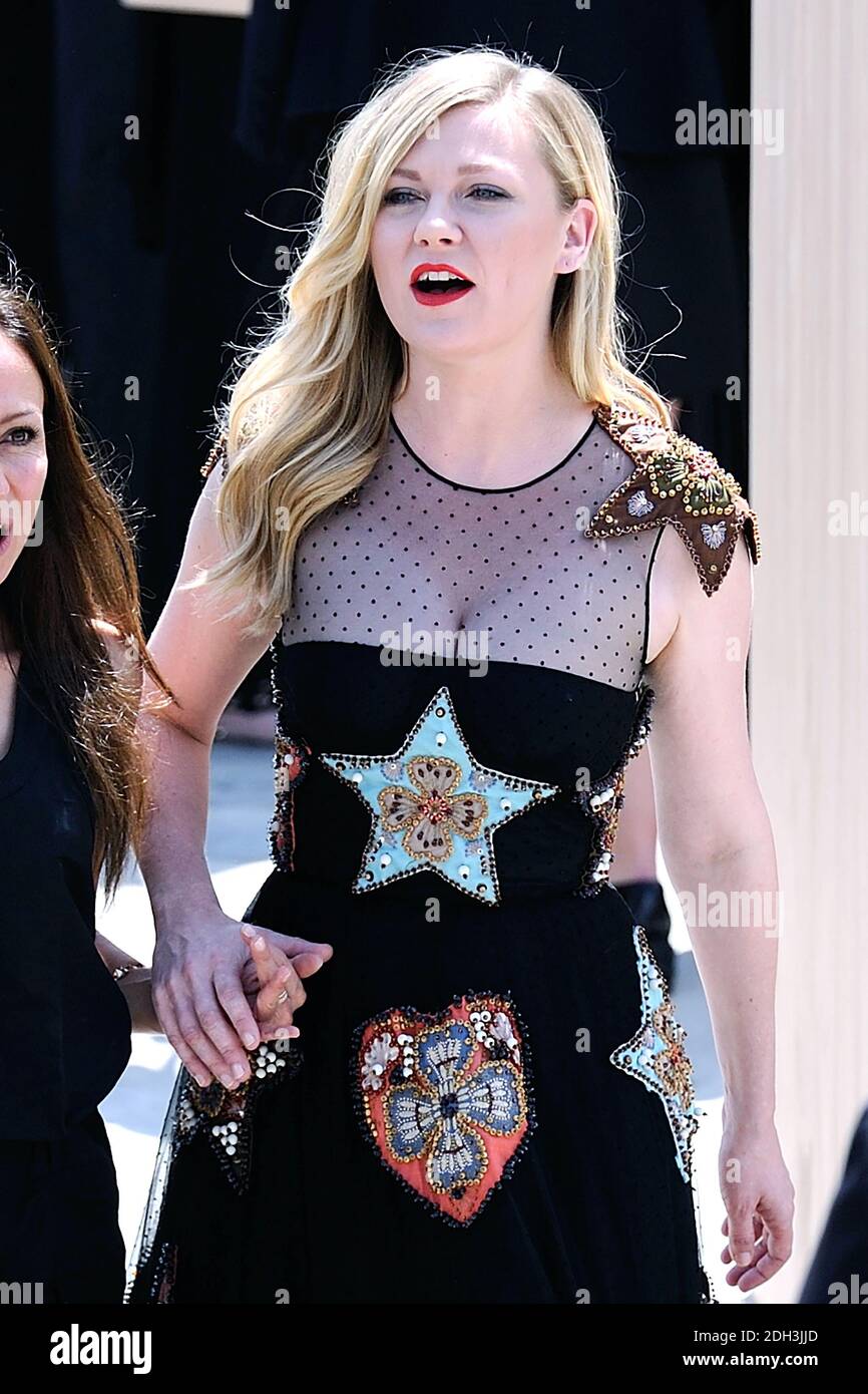 Kirsten Dunst attending the Christian Dior 2017/18 Fall Winter Haute ...