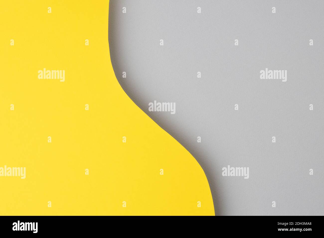 Bright yellow paper real texture background Stock Photo - Alamy