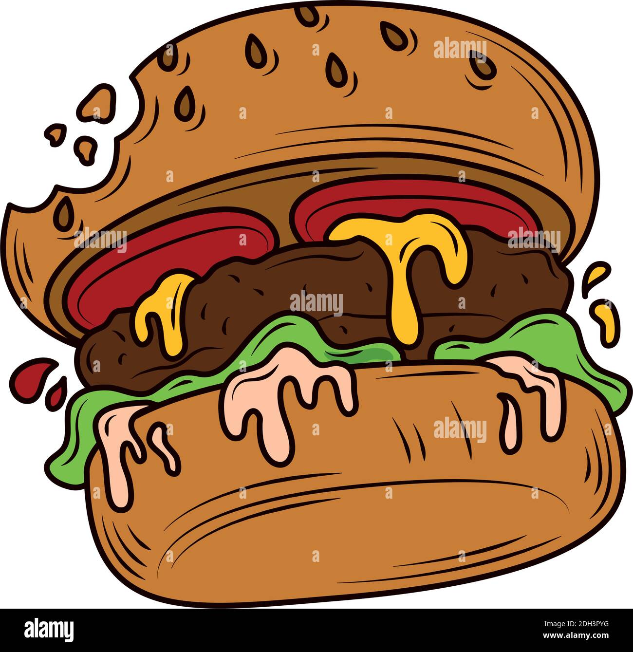 Sandwich Bite Icon