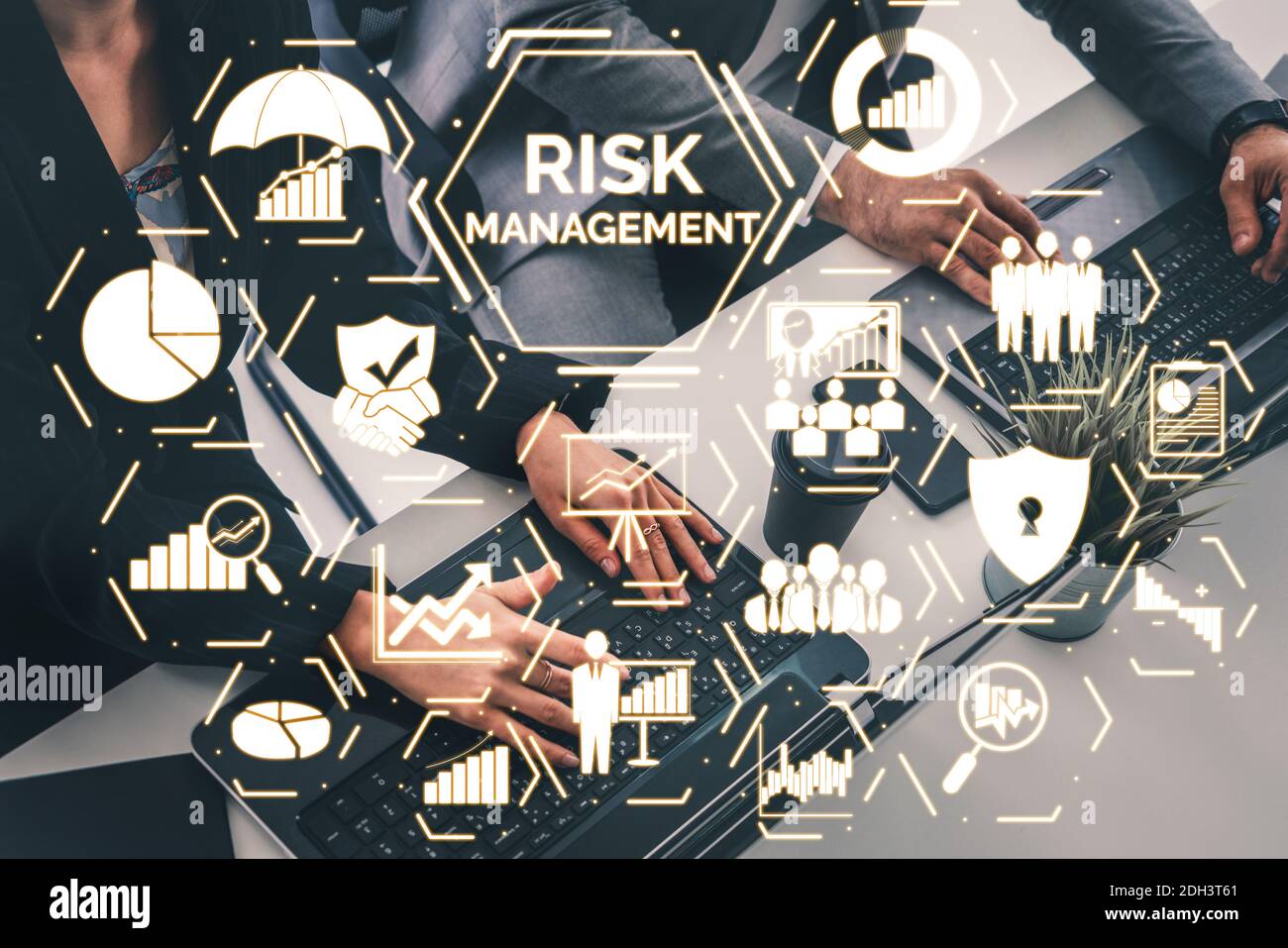 Risk Management and Assessment for Business Investment Concept. Modern ...