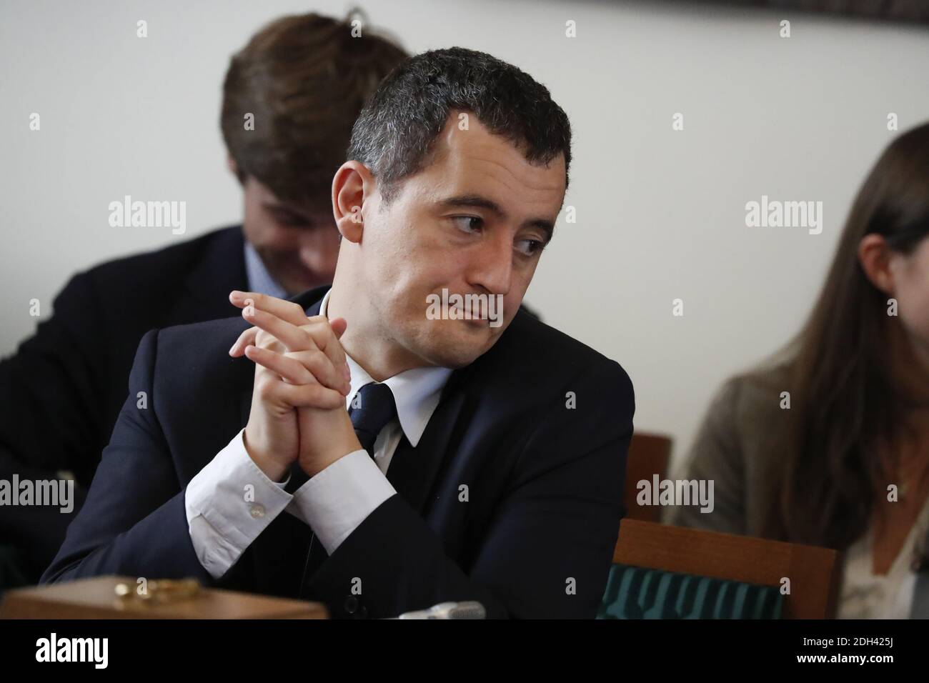Minister of Action and Public Accounts Gerald Darmanin during an ...