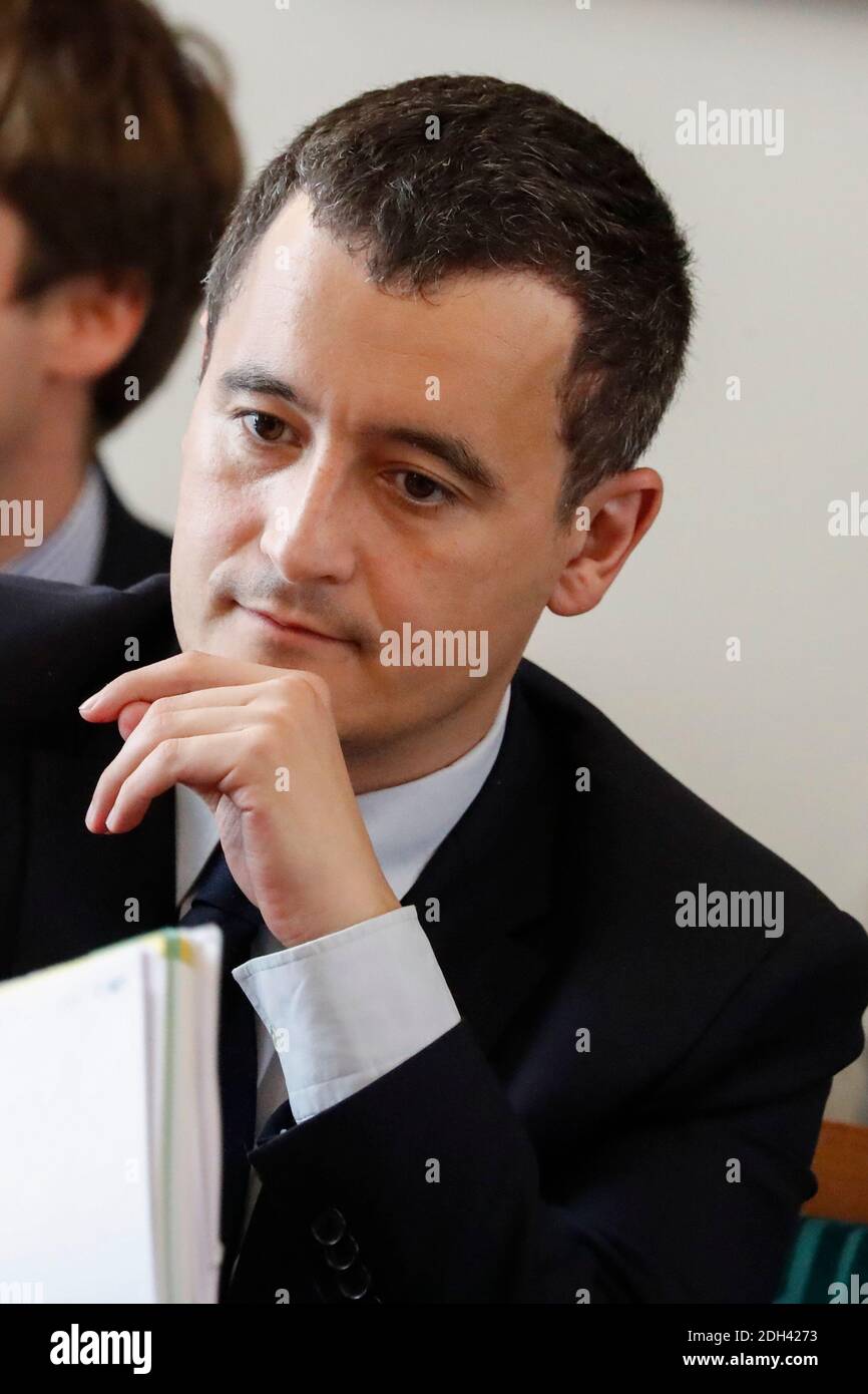 Minister of Action and Public Accounts Gerald Darmanin during an ...