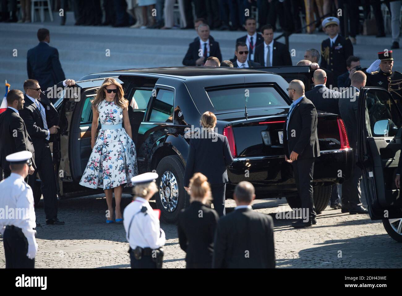 US First Lady Melania Trump arrives for the ceremony during the annual ...