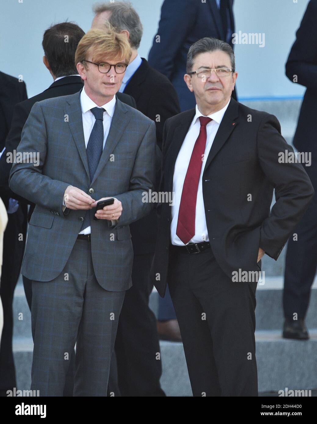 Jean-Luc Mélenchon attends the annual Bastille Day military parade on ...
