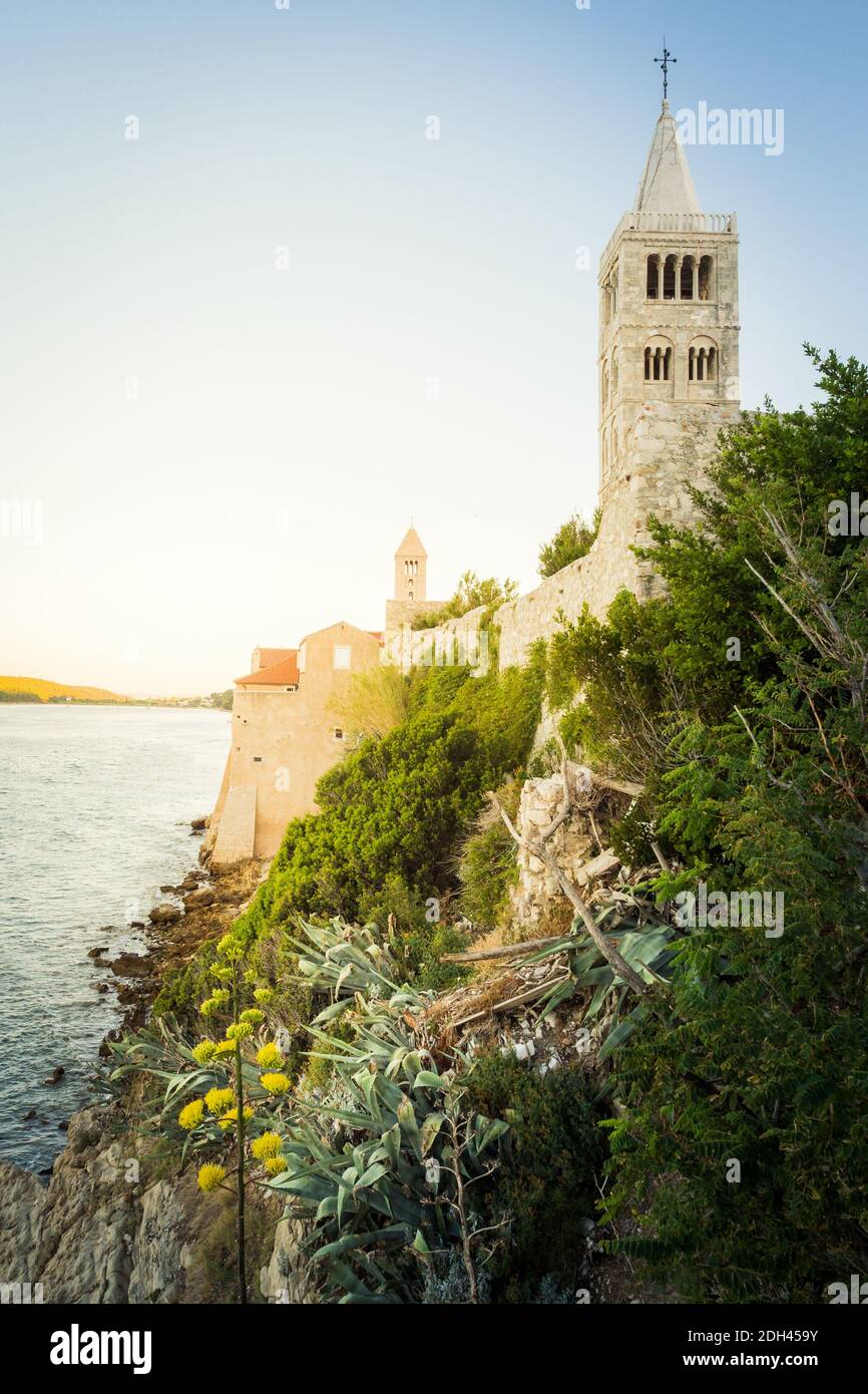 City of Rab on the Island Rab in Croatia Stock Photo - Alamy