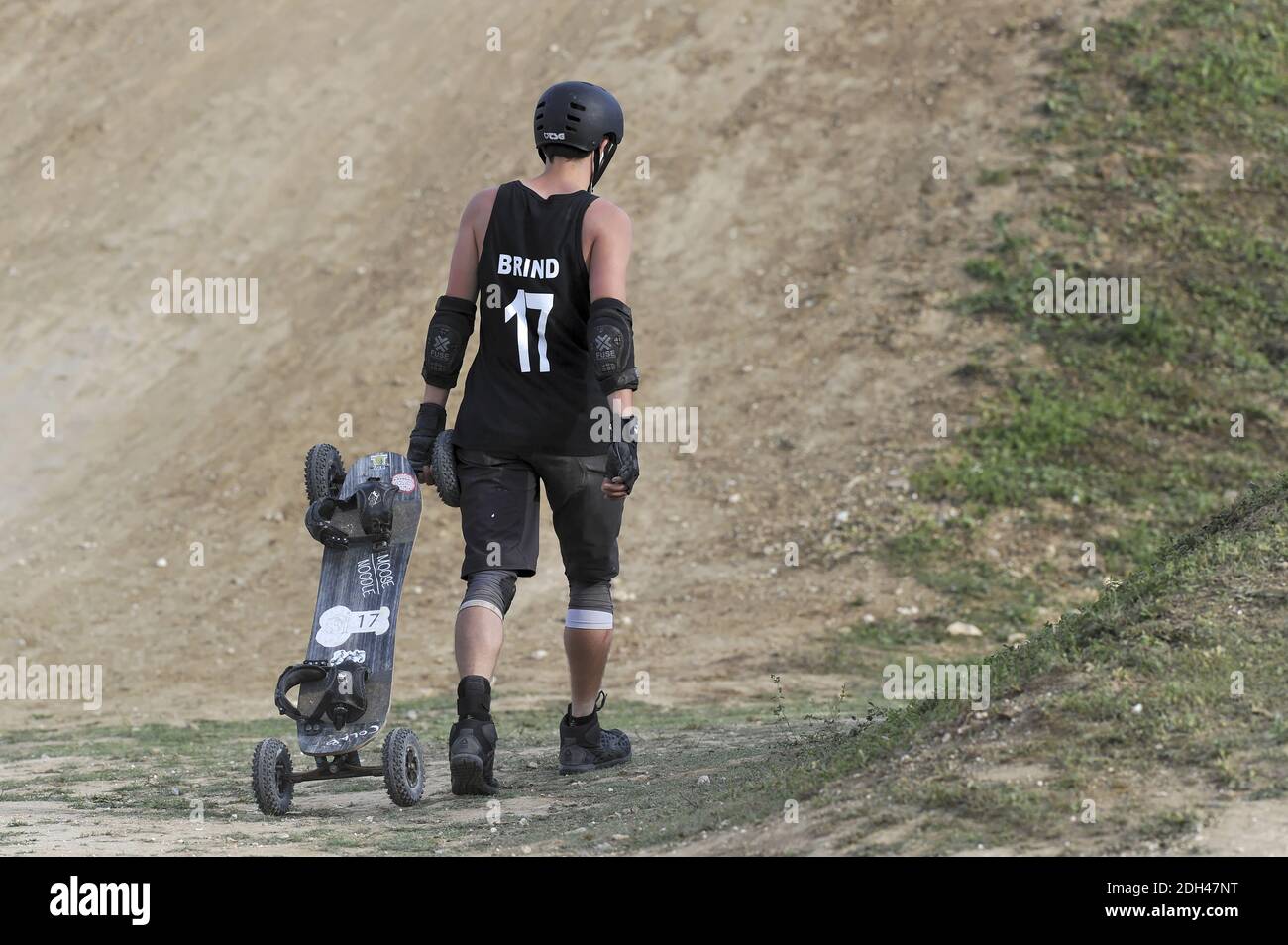 UK rider and mountainboard world champion 2017, Matt Brind, 26 year-old ...