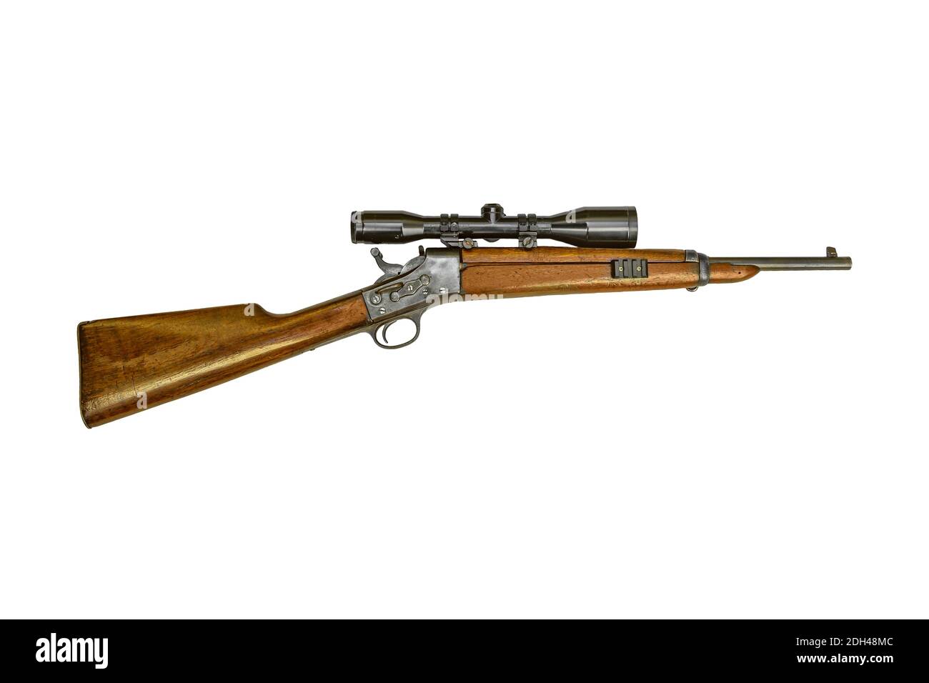 Wooden rifle hi-res stock photography and images - Alamy