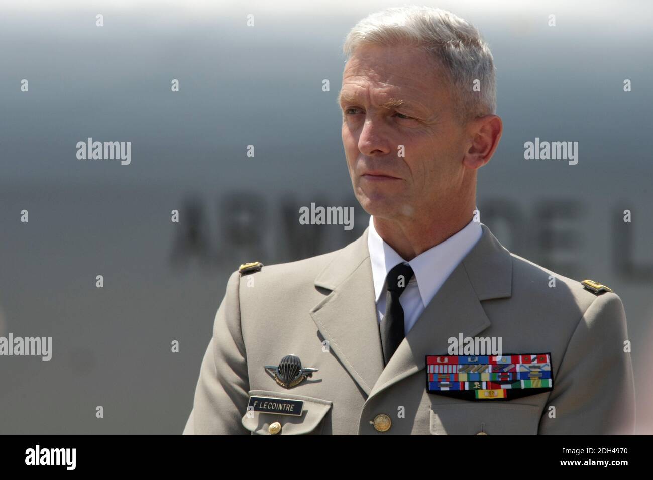 New French chief of staff General Francois Lecointre listens to French ...