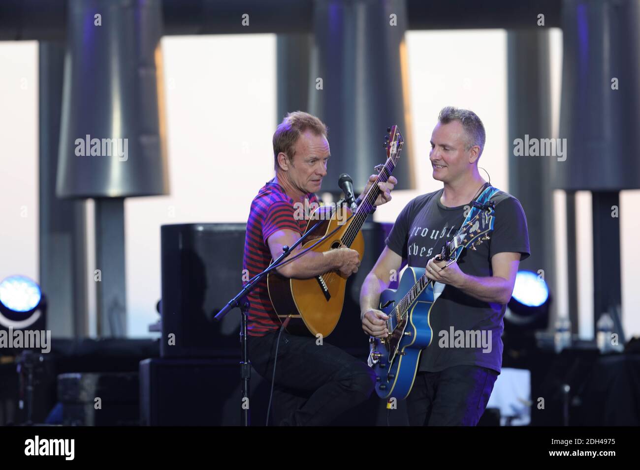 Sting with his son hi-res stock photography and images - Alamy