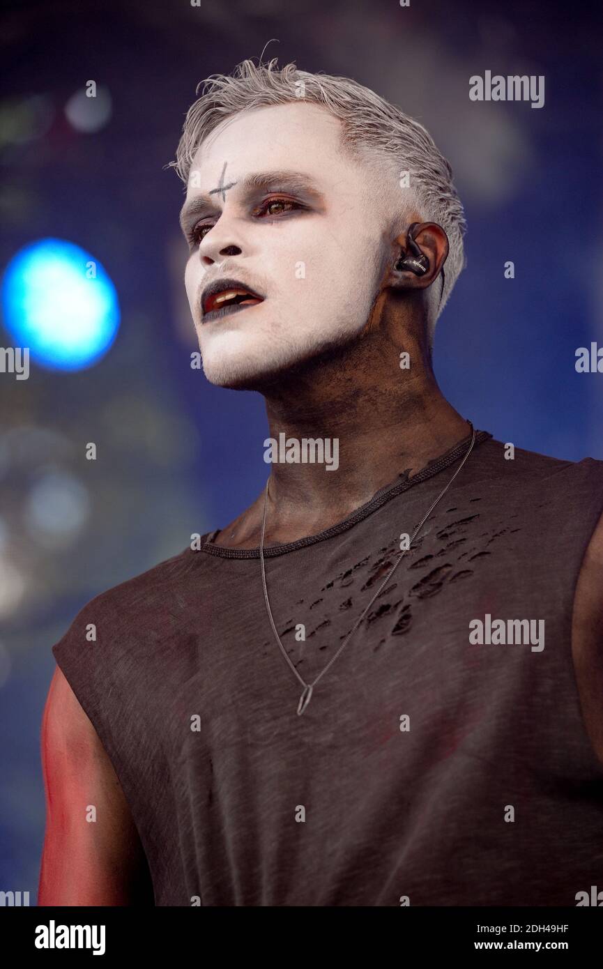 Lord Of The Lost performing live on stage at Amphi Festival in Cologne ...