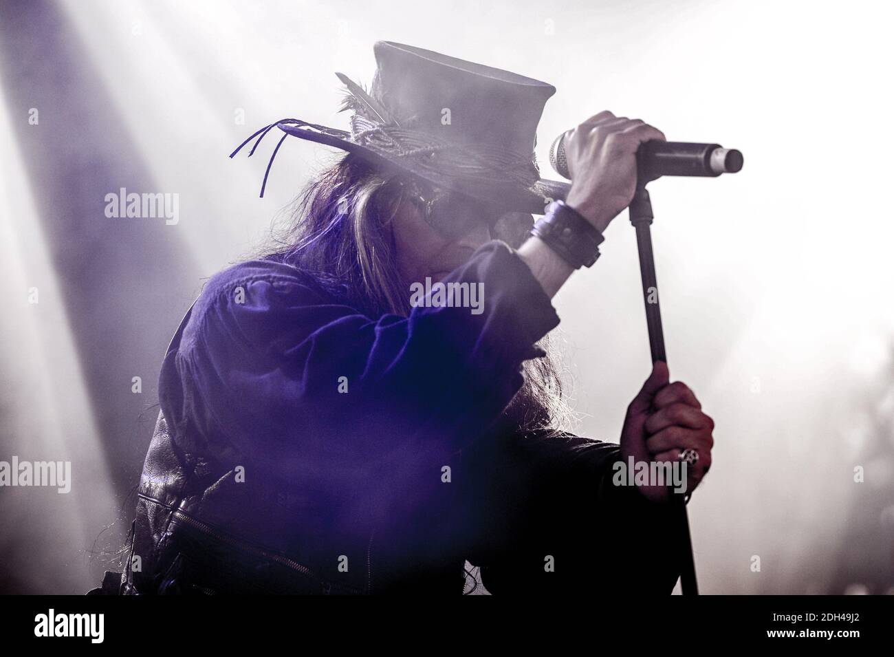Fields Of The Nephilim performing live on stage at Amphi Festival in ...