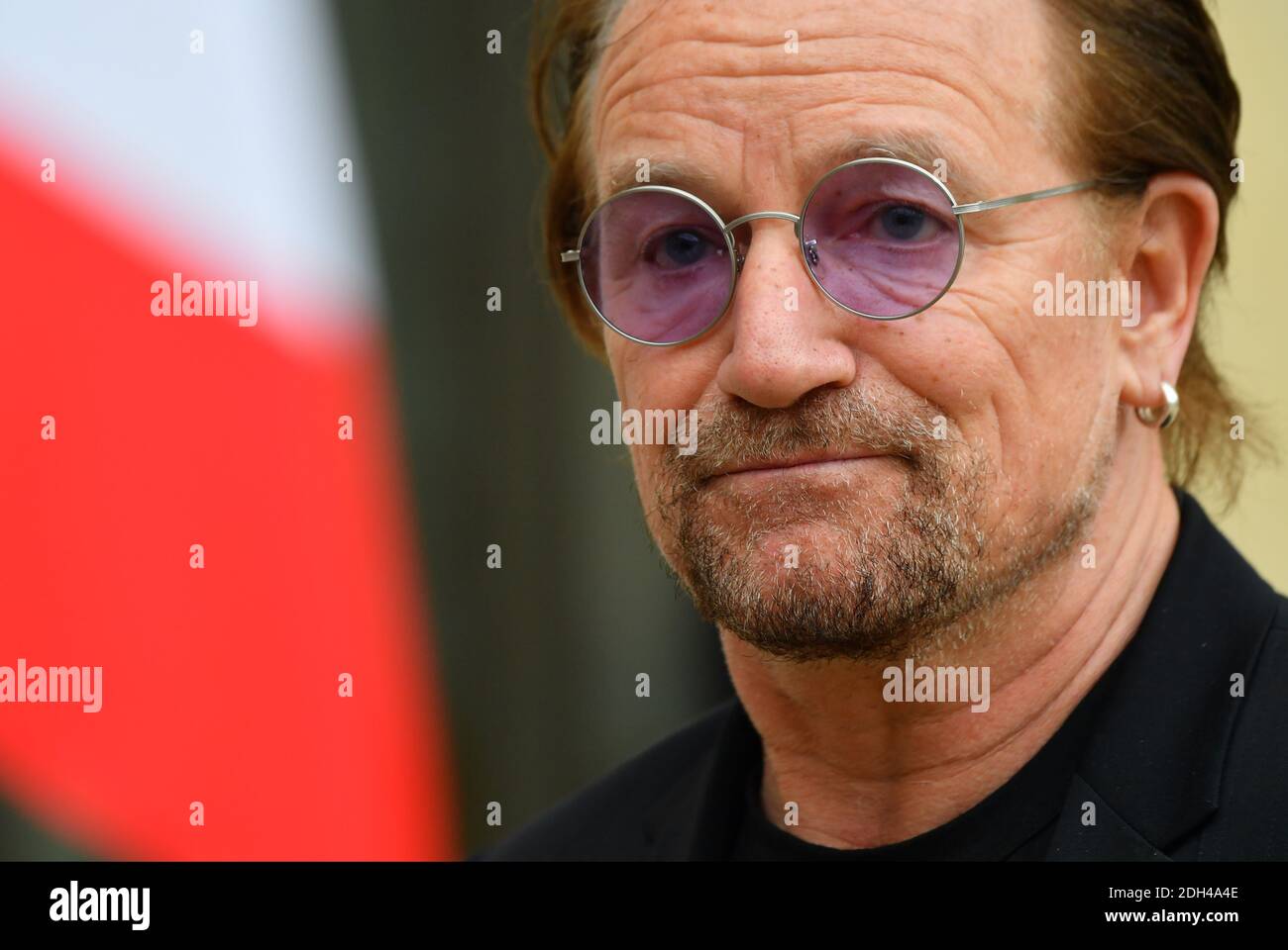U2 lead singer and co-founder of the organisation ONE Bono speaks to ...