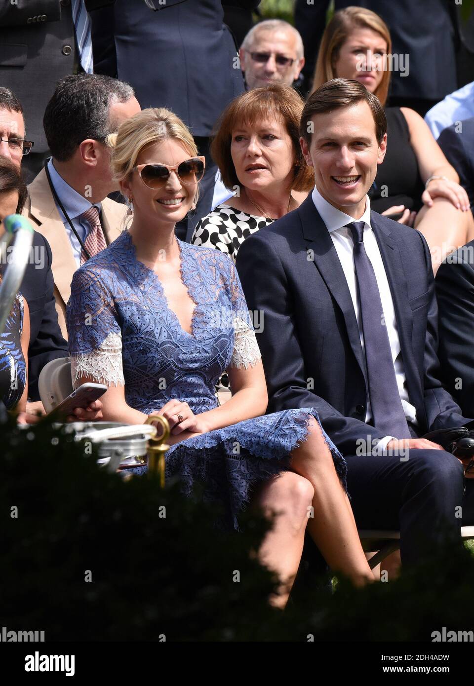 Jared kushner ivanka trump rose garden hi-res stock photography and ...