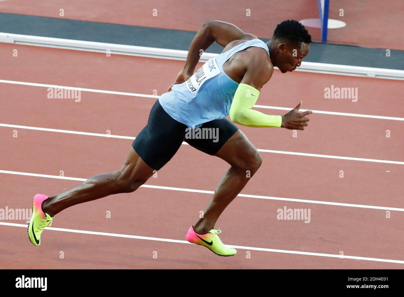 Botswana's Isaac Makwala one of the favorites of the 400 meters men in ...