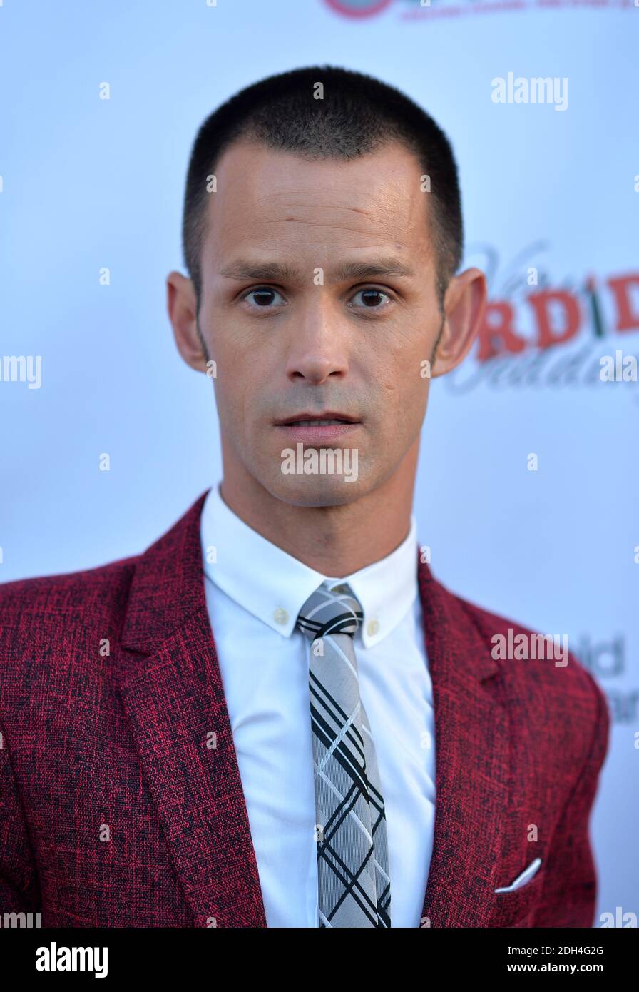 Emerson Collins attends a Very Sordid Wedding Premiere in Los Angeles ...