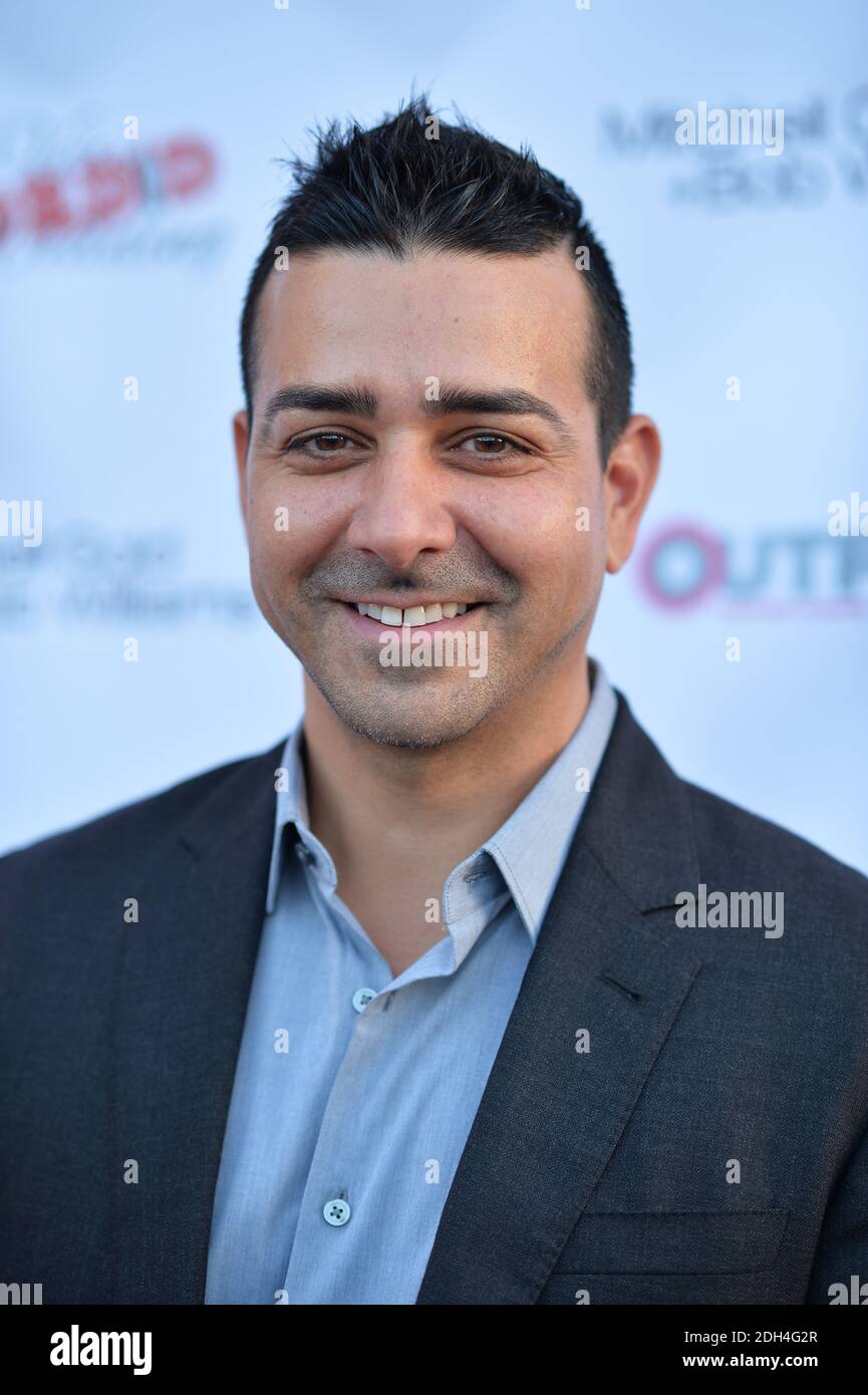 Andrew Christian attends a Very Sordid Wedding Premiere in Los Angeles ...