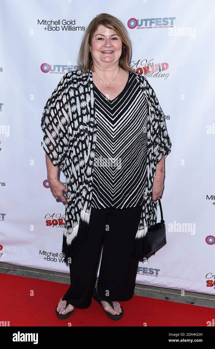 Cynthia Sanders attends a Very Sordid Wedding Premiere in Los Angeles ...