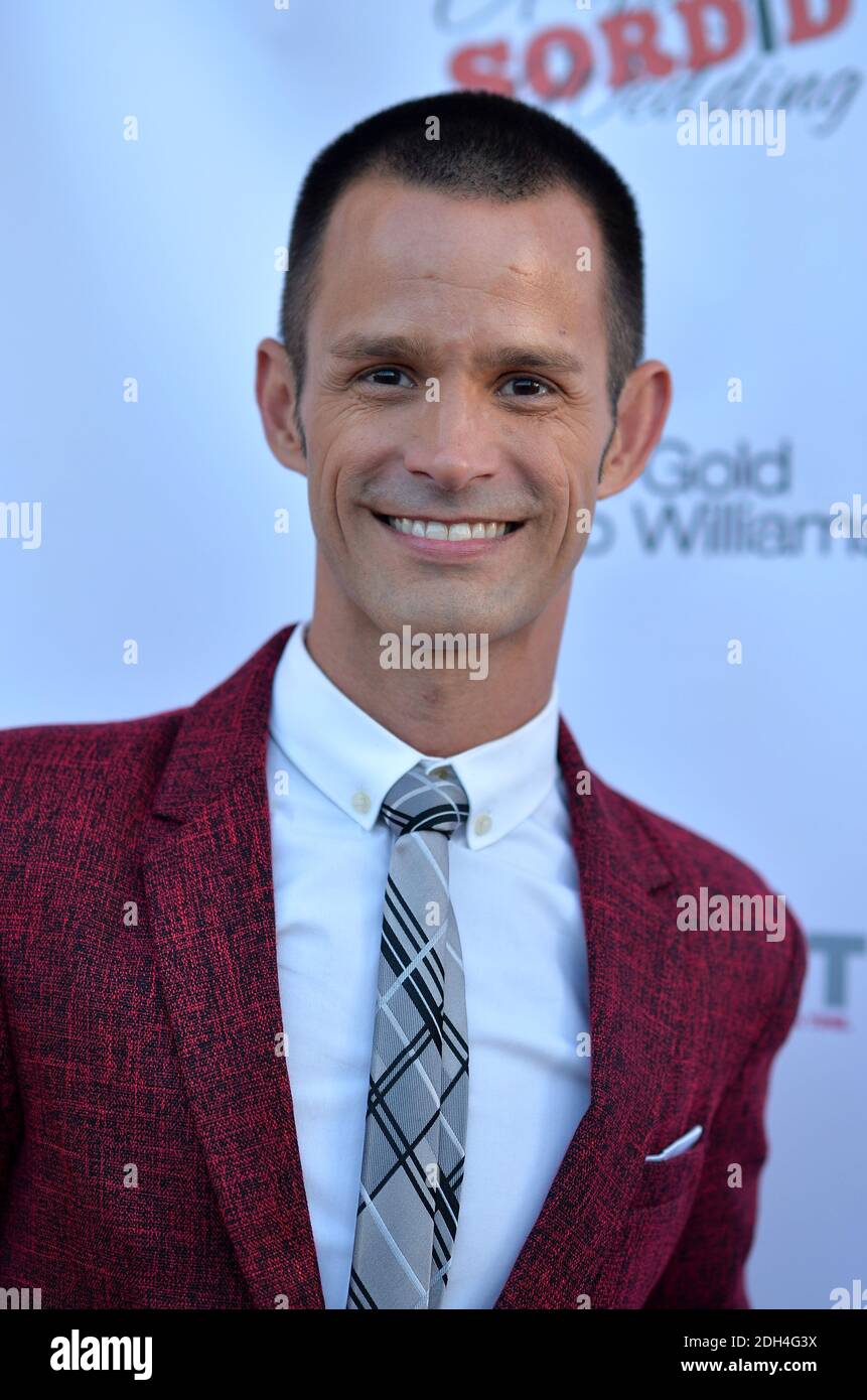 Emerson Collins attends a Very Sordid Wedding Premiere in Los Angeles ...